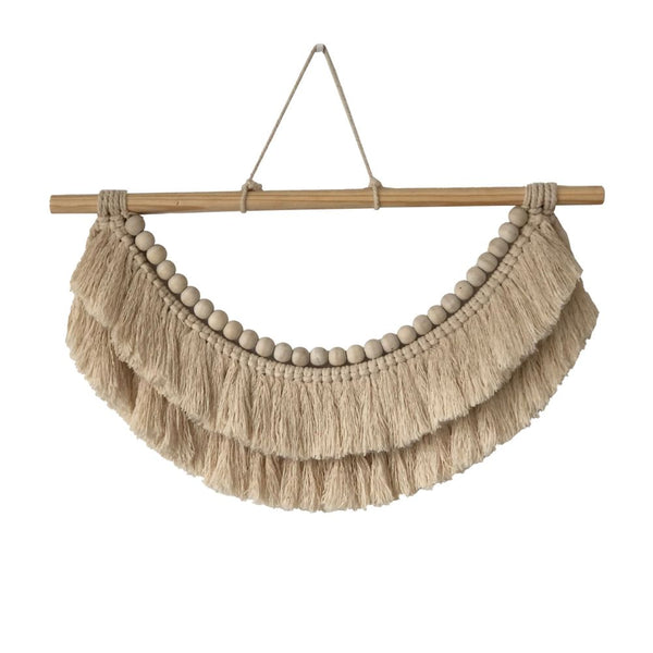 Wall Hanging ~ Layered Fringe, Natural – Artesense